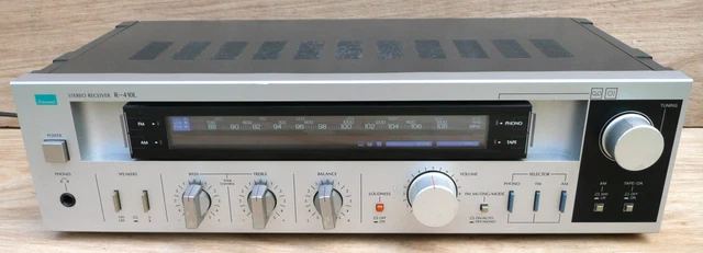 VINTAGE SANSUI R-410L Receiver Amplifier Working £99.50 - PicClick UK