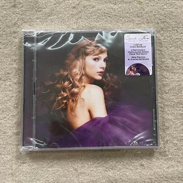 TAYLOR SWIFT：SPEAK NOW (Taylor's Version) Classic Pop Music Album 2CD ...