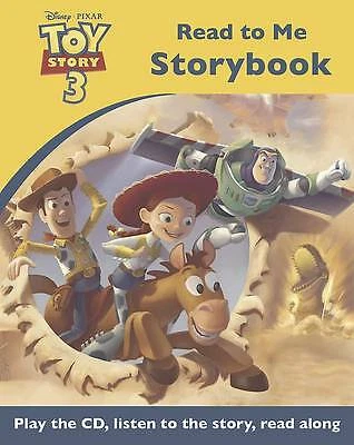 DISNEY TOY STORY 3 Read to Me Book & CD Highly Rated eBay Seller Great ...