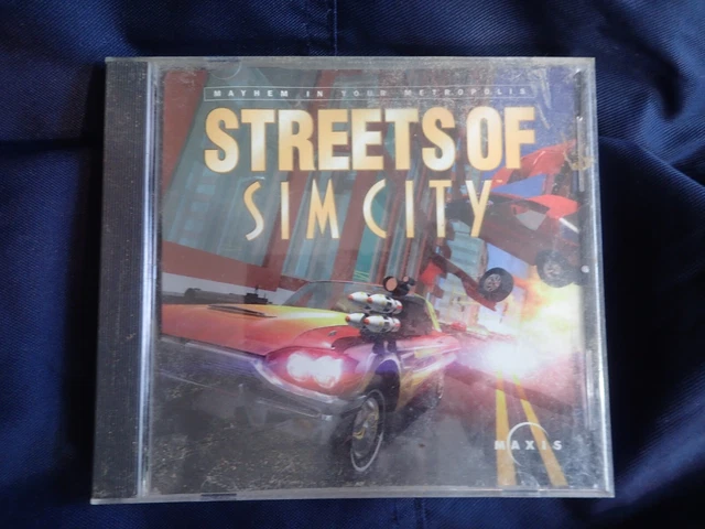 STREETS OF SIM City (PC CD Maxis) Case and game $6.09 - PicClick CA