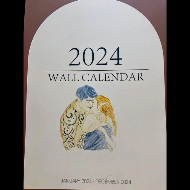 ACOTAR CALENDAR 2024 Rhysand Feyre Feysand EUR 25,00 - PicClick IT