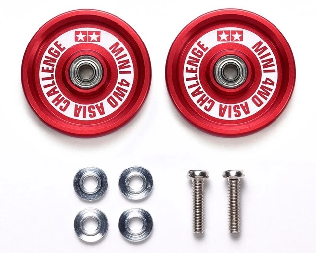 TAMIYA MINI4WD ROTELLE Alluminio 19mm Red Asia Challenge 95657 ...