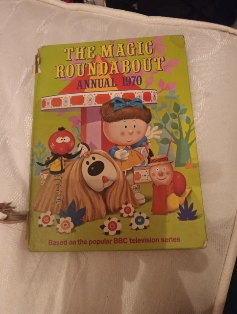 ANNUAL BOOK THE Magic Roundabout 1970 Used Vintage Rare Average ...