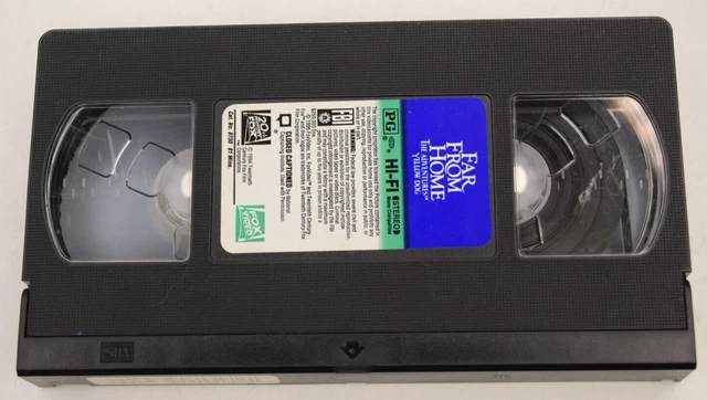 FAR FROM HOME: The Adventures of Yellow Dog VHS 1995 Clamshell £5.43 ...