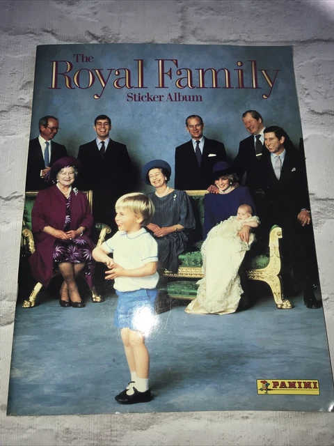 RARE PANINI The Royal Family Sticker Album- Royal Collectable £5.00 ...