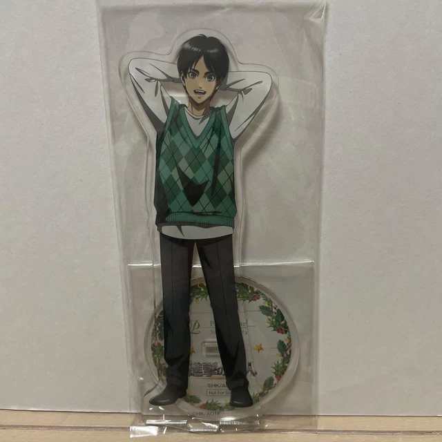 ATTACK ON TITAN Prince Hotel Bonus supporto acrilico Eren Jaeger EUR 54 ...