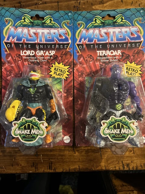 ENSEMBLE SERPENT HOMMES MOTU Origins Masters of the Universe MOTU LORD ...