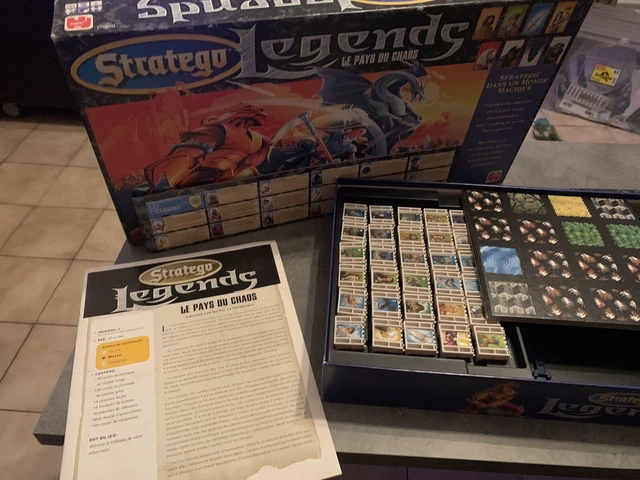 JEU DE SOCIÉTÉ STRATEGO LEGENDS - Le pays du Chaos COMPLET Livraison ...