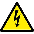 SIGNALISATION DE RISQUE électrique, avec pictogramme W012 selon NF EN ...