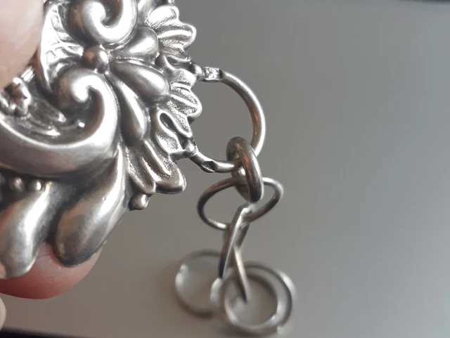 ANCIENNE BOUCLE DE CAPE , FIBULES EN ARGENT MASSIF MINERVE 19eme SIÈCLE ...