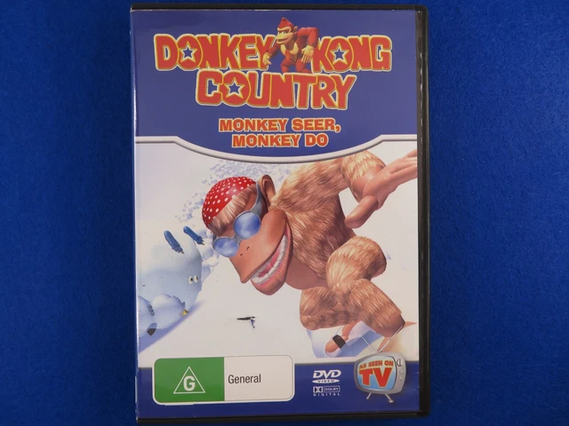 DONKEY KONG COUNTRY Monkey Seer, Monkey Do - DVD - Region 0 - Fast ...