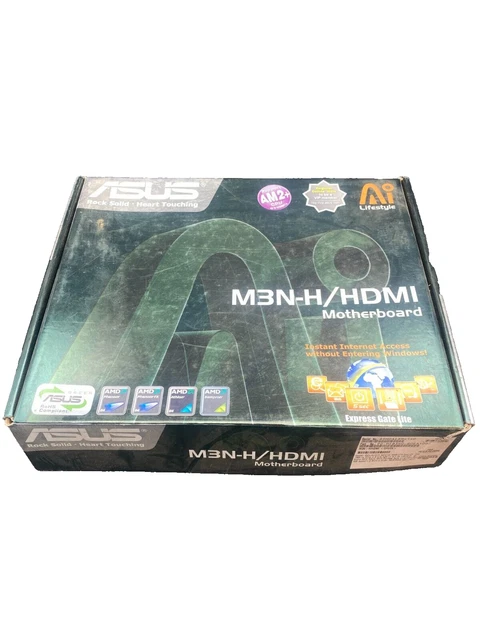 ASUS M3N-H/HDMI MOTHERBOARD 90-Mib3N0-G0Eay00Z Socket Am2+Nvidia ...