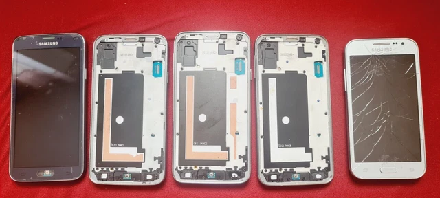 LOT DE 5X Smartphones Samsung = pour pièces ou à réparer EUR 18,00 - PicClick FR