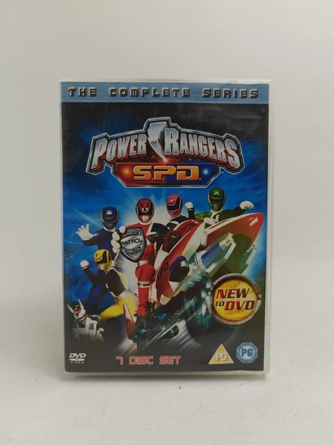 POWER RANGERS SPD Volumes 1-5 PAL R2 DVD BOXSET £24.00 - PicClick UK