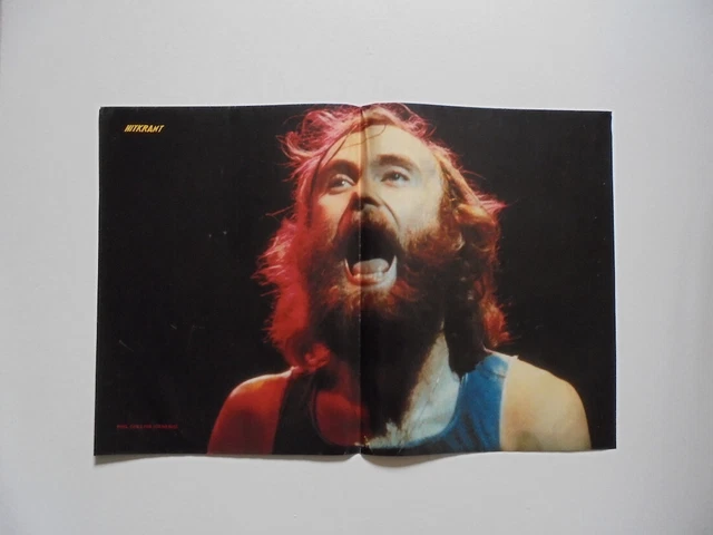 PHIL COLLINS GENESIS Poster Dutch Holland Wilson Brothers Johnson ...