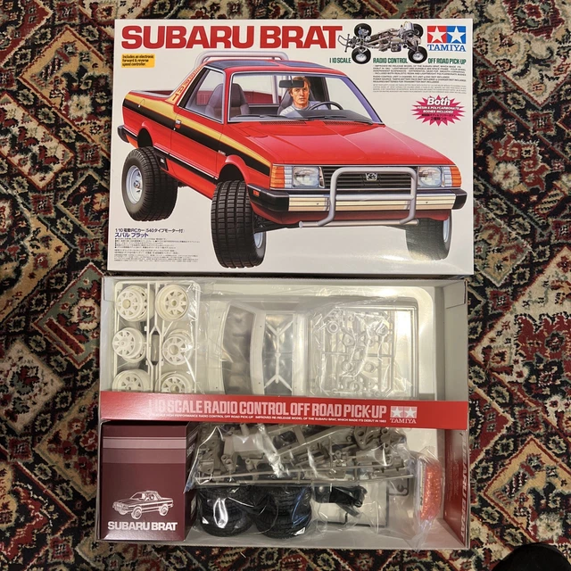TAMIYA RC 58384 Subaru Brat - 2 Bodies 1:10 Assembly Kit with esc £187. ...