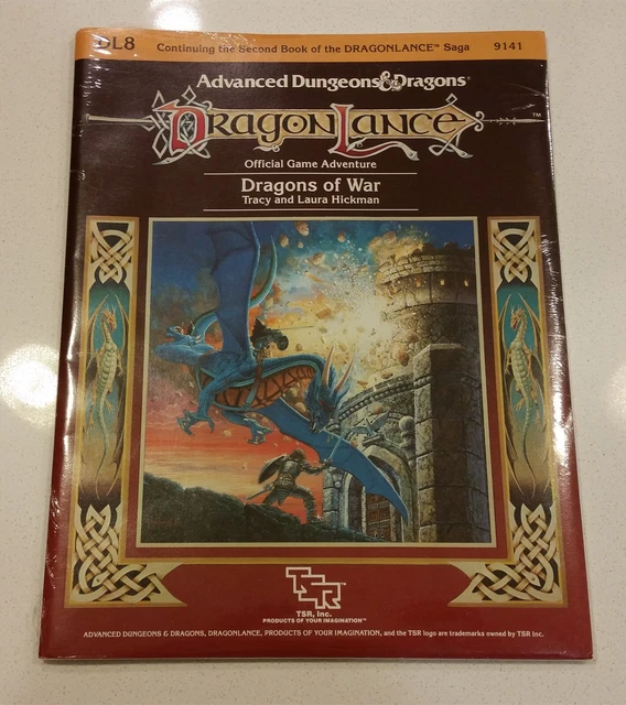 DRAGONLANCE DL8 DRAGONS of War Dungeons & Dragons D&D Module Sealed New ...