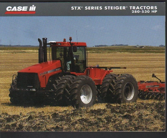 CASE IH &STX Series Steiger" 280-530hp Articulated Tractor Brochure Leaflet £7.50 - PicClick UK
