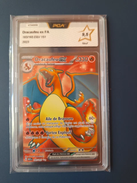 CARTE POKEMON 183/165 dracaufeu ex full art pokemon 151 PCA9. 5 EUR 159 ...