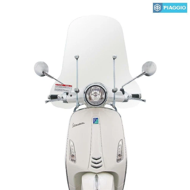 PIAGGIO PI104200 WINDSCREEN PIAGGIO Clear For Vespa Primavera 4T 50 ...
