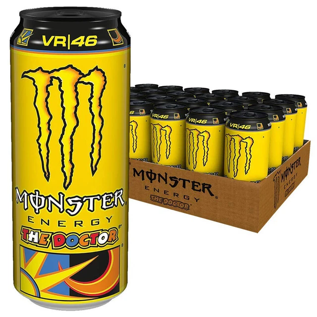MONSTER ENERGY DRINK The Doctor Soft Drink 500ml 24 Pack £49.45 ...
