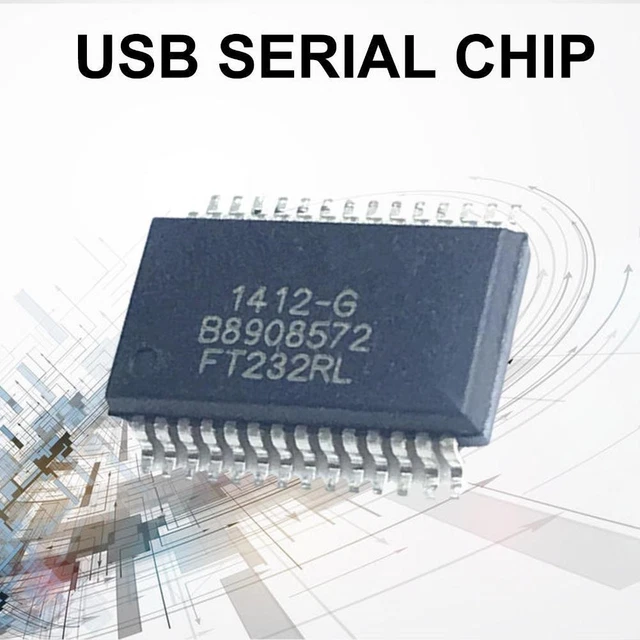 FTDI FT232RL FT232 USB TO SERIAL UART SSOP-28 IC Brücke K4S8 EUR 2,48 ...