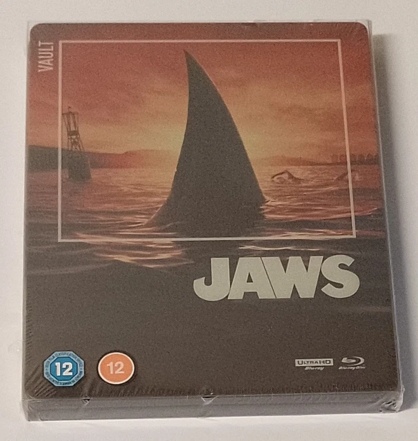 JAWS (4K ULTRA HD) Film Vault Steelbook *New/Loose Disc* £42.28 ...