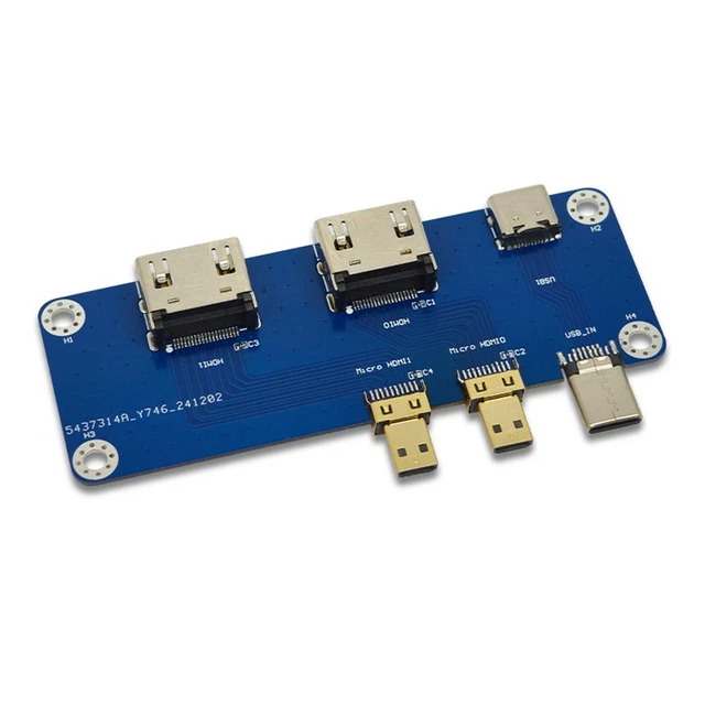 MICRO-TYPE -COMPATIBLE TO -Compatible Adapter Board USB-C Supply Dual ...