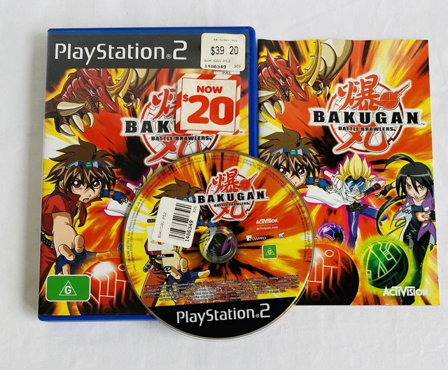 BAKUGAN BATTLE BRAWLERS Sony Playstation 2 PS2 Complete PAL Video Game ...