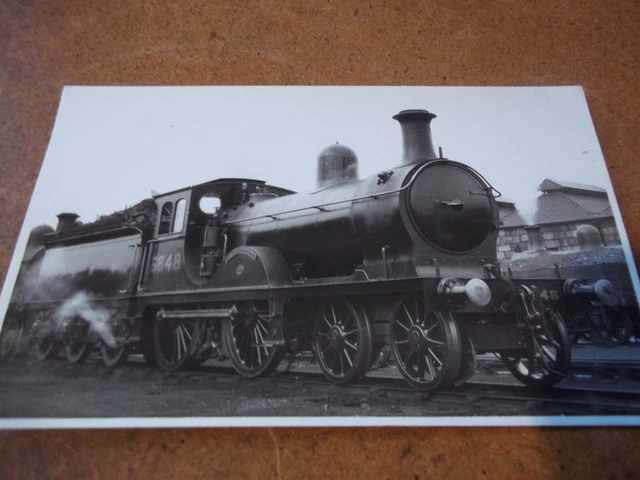 STEAM LOCOMOTIVE LNER 8848 vintage black / white photo train £1.80 ...