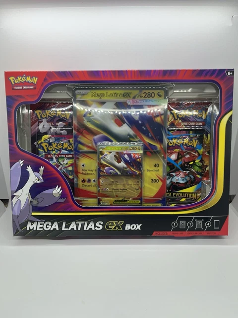 POKEMON TCG Mega Evolution Mega Latias EX Box Sealed Box EUR 17,37 ...