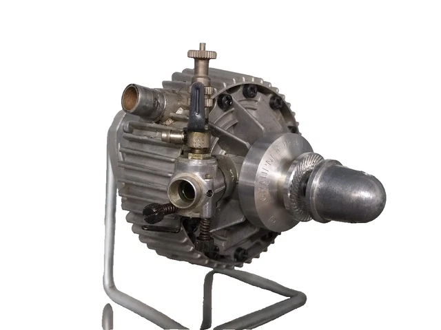 O.S. GRAUPNER NSU Wankel Rotary Engine Model OS 49PI 1-49 Vintage Rare ...