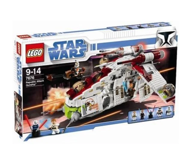 LEGO 7676 STAR Wars Republic Attack Gunship In 2008 Retired NEW £683.31 ...
