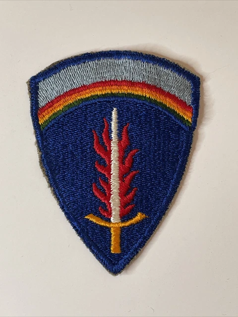 WW2 US ARMY Patch Forces In Europe Shoulder Sleeve SSI Flaming Sword ...
