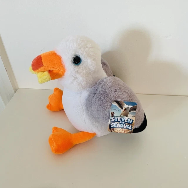 STEVEN THE SEAGULL plush 12 inches, New With Tags £49.99 - PicClick UK