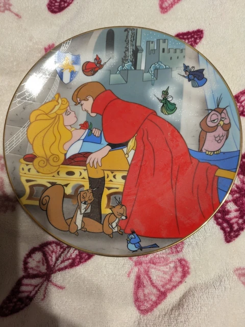 DISNEY SLEEPING BEAUTY Cartoon Classics Collectable Decorative Plate ...