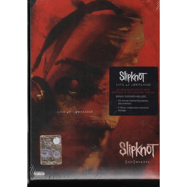 SLIPKNOT DVD SIC Nesses: Live At Download Roadrunner Records – RR09189 ...