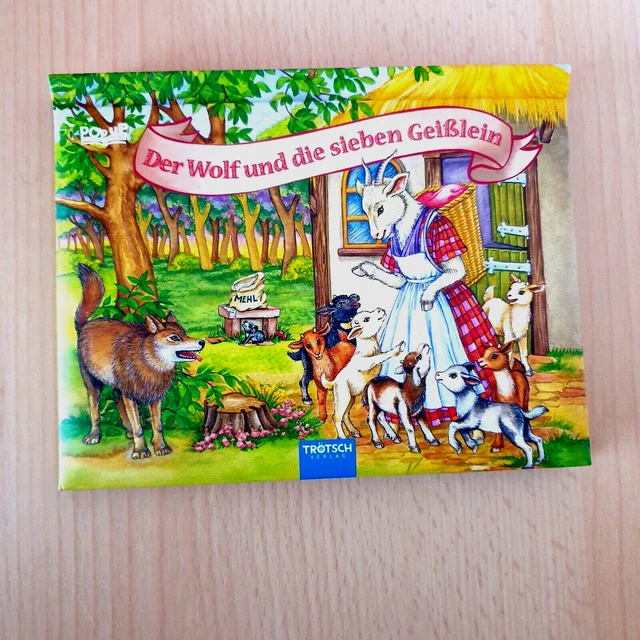 POP UP BUCH Der Wolf und die sieben Geißlein Märchen Trötsch Verlag BRANDNEU EUR 4,90 - PicClick DE