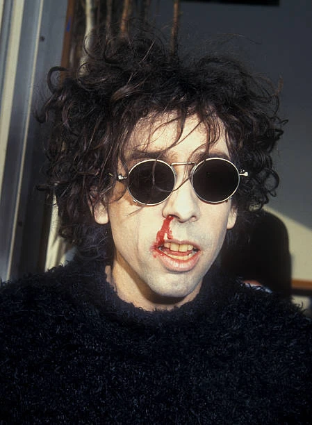 TIM BURTON DURING Tim Burton's "The Nightmare Before Christmas" .. Old ...