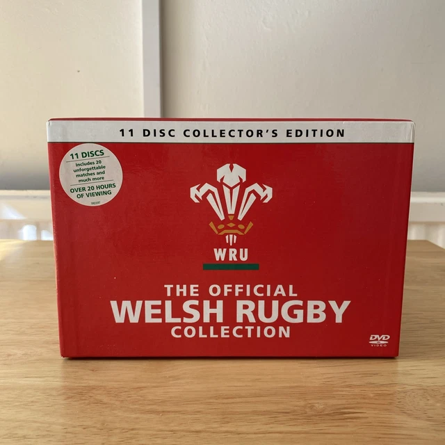OFFICIAL WELSH RUGBY Collection Boxset [DVD] 11 Discs - 20 Hours+ ...