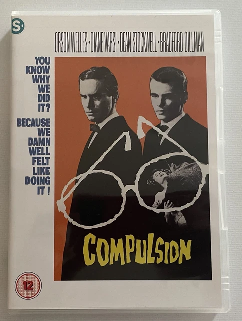 COMPULSION DVD (1959) - Orson Welles, Richard Fleischer PAL Region 2 UK ...