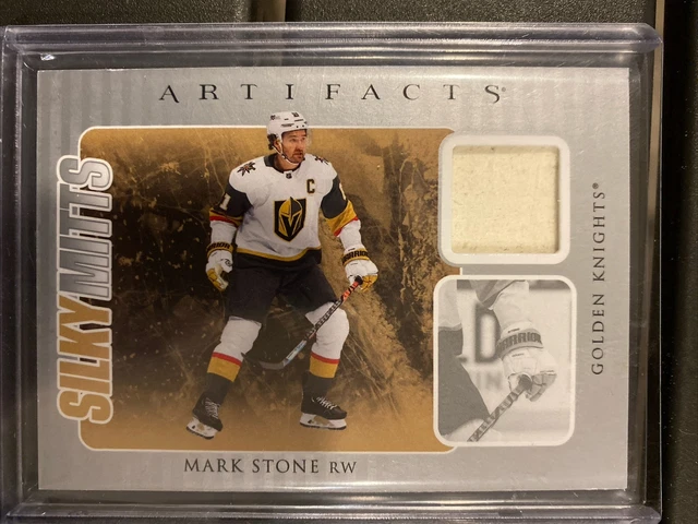 2023-24 UPPER DECK Artifacts Silky Mitts Gloves Golden Knights Mark ...