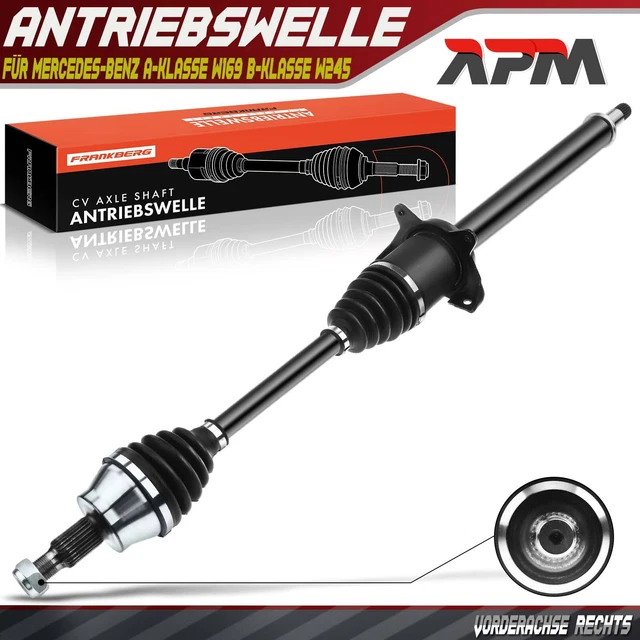 ANTRIEBSWELLE VORNE RECHTS ohne ABS Ring Schaltgetriebe für Mercedes ...