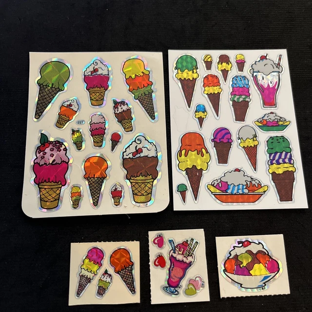 VINTAGE 80’S VENDING Machine CATS Kittens Prism BJ Stickers Sheets £14. ...