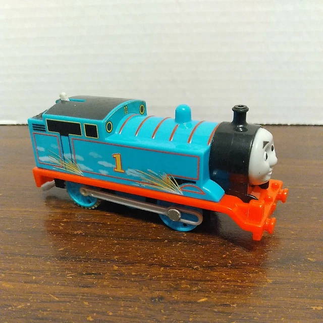 THOMAS & FRIENDS Trackmaster Speed and Spark #1 Blue Motorized Train ...