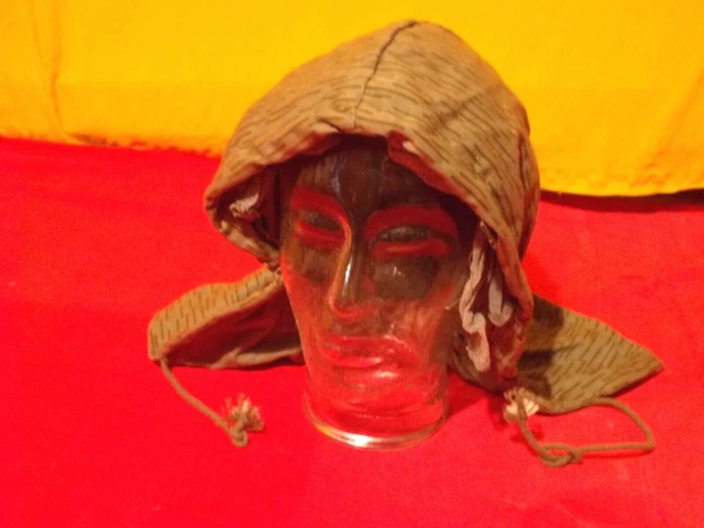 NVA STAHLHELMBEZUG, STRICHTARN mit Moskitonetz, Stahlhelm Tarnung ...