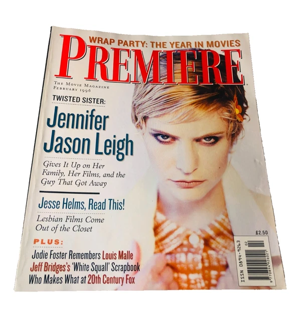 MAGAZINE PREMIERE MAG Jennifer Jason Leigh February 1996 Vintage ra £23 ...