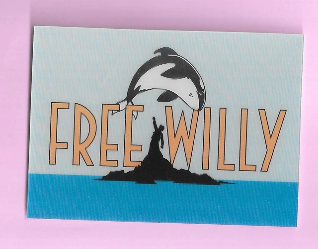 FREE WILLY 2 SkyBox 1995 Lenticular Card L2 Free Willy £7.91 - PicClick UK