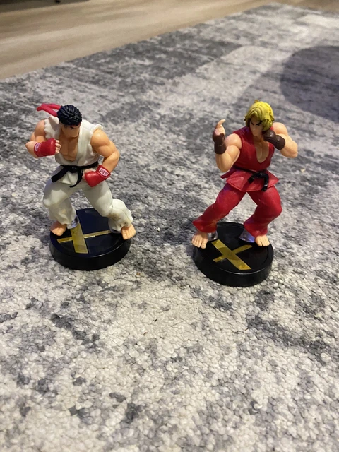 NEW CAPCOM STREET Fighter Ryu And Ken Action Figure Toy Set Collect ...