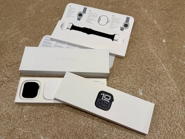 APPLE WATCH SERIES 10 (42mm / GPS / Cellular) Jet Black "NEU" EUR 250 ...